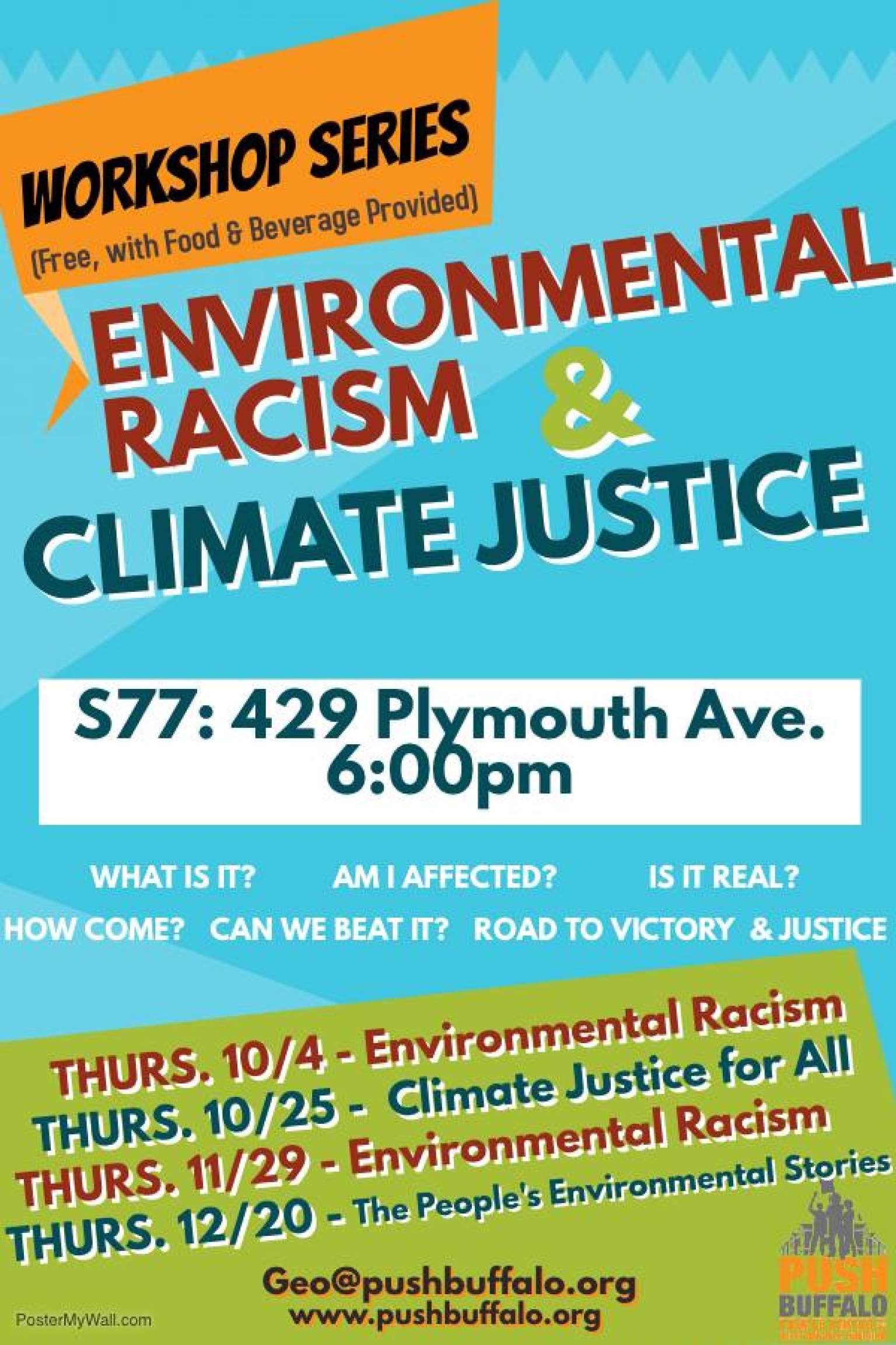 Environmental Racism & Climate Justice: Workshop Series - Open Buffalo ...