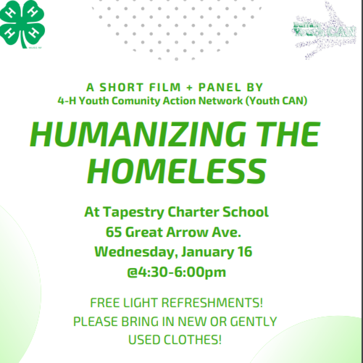Humanizing the Homeless - Open Buffalo - Buffalo, NY