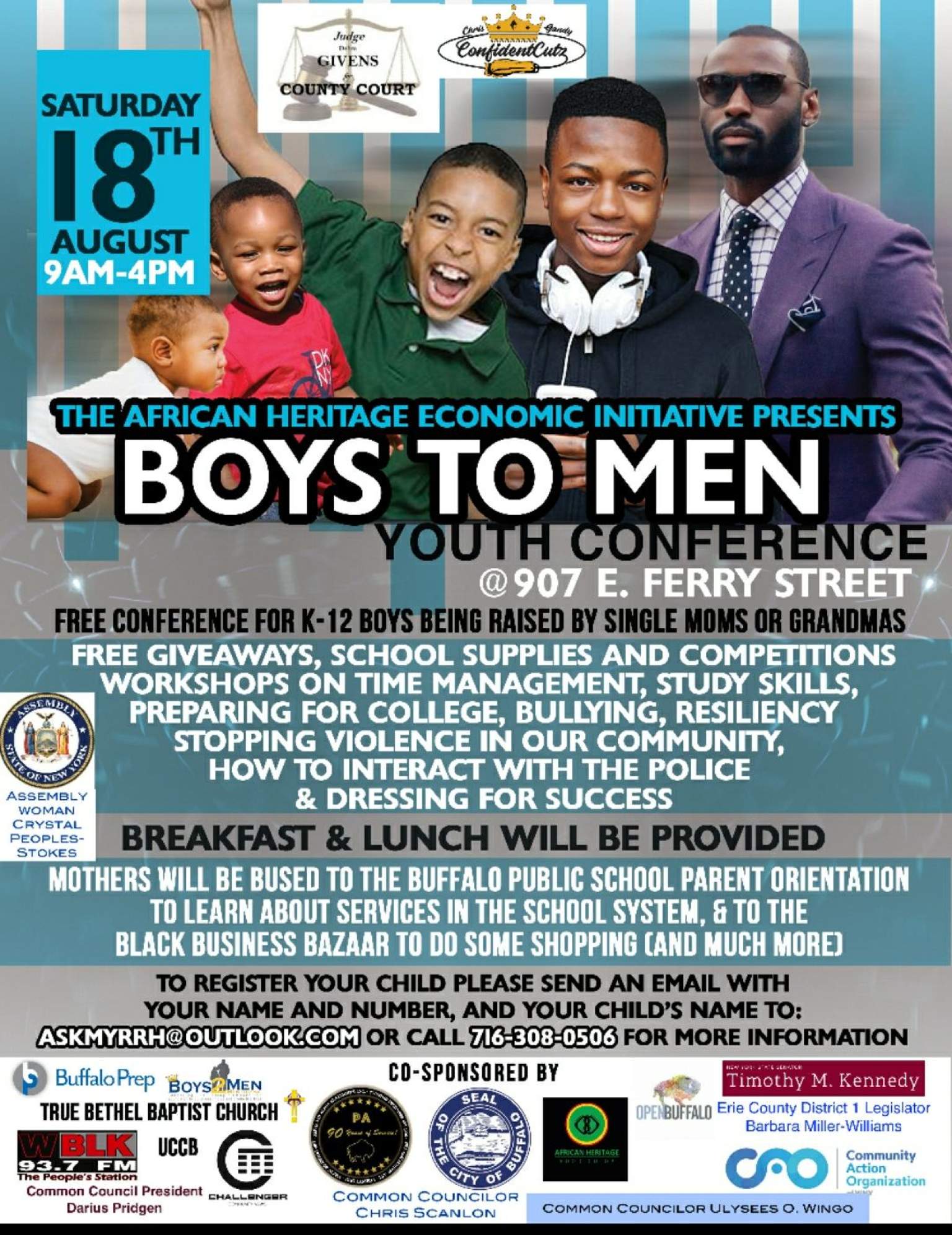 Boys to Men Youth Conference - Open Buffalo - Buffalo, NY