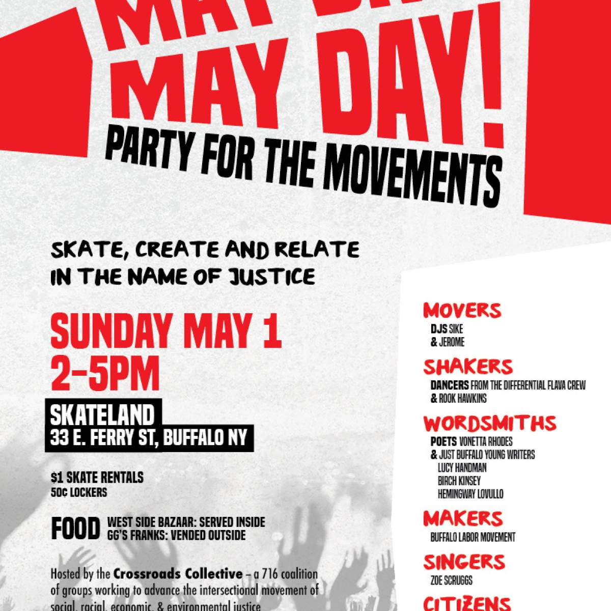 May Day! May Day! Party for the Movements! - Open Buffalo - Buffalo, NY