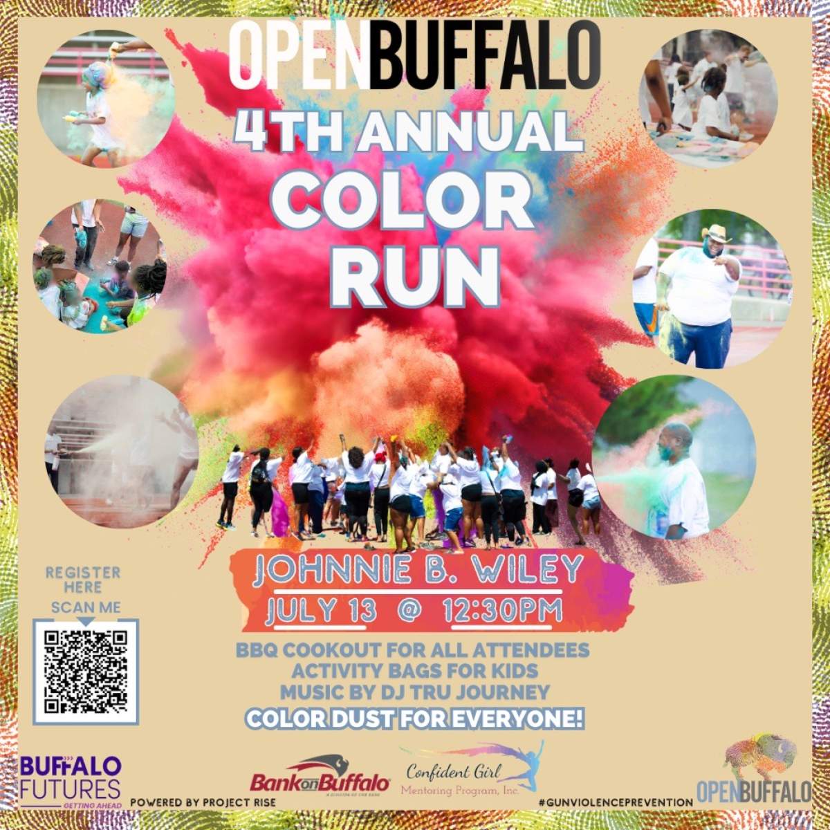 The Annual Open Buffalo Color Run Returns Saturday, July 13! - Open ...